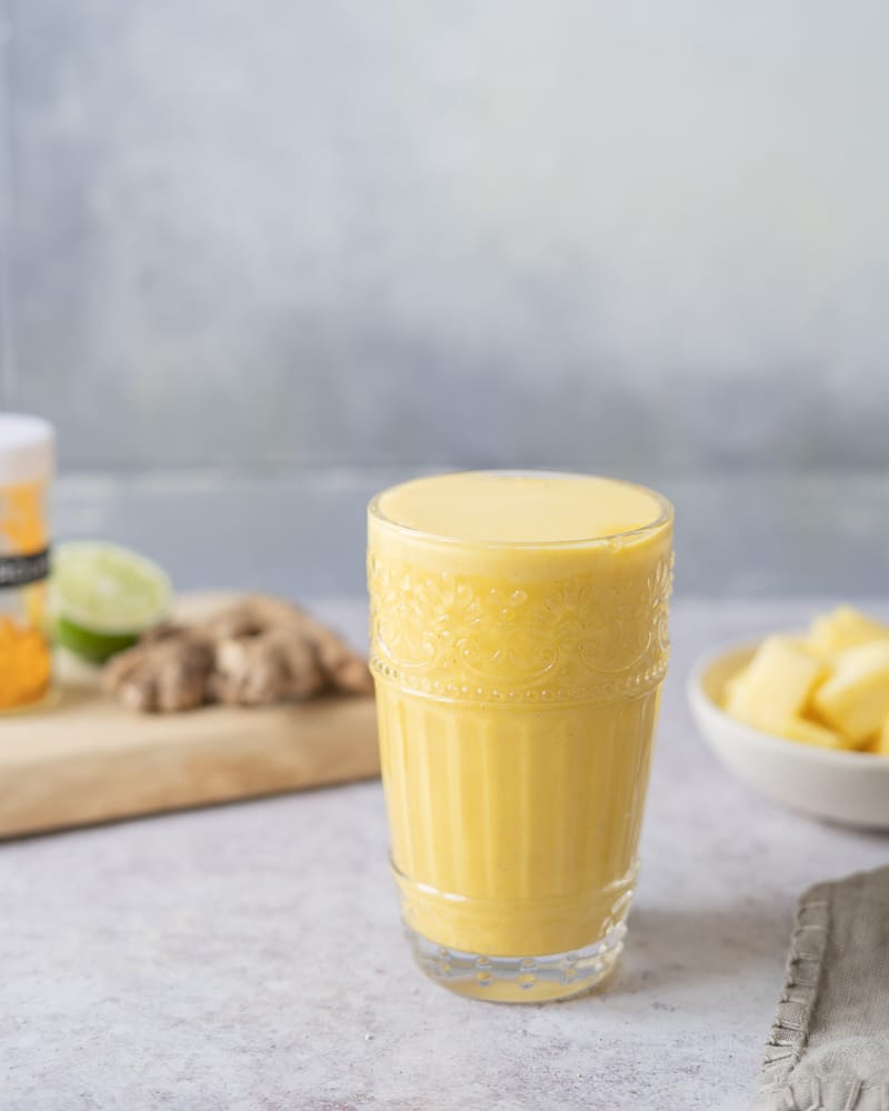 Smoothie ananas curcuma - Marie-Ève Caplette