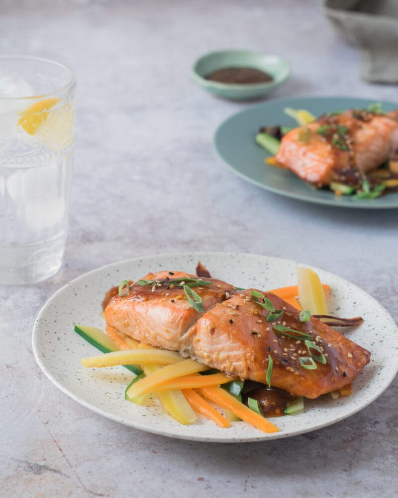 Saumon teriyaki - Marie-Ève Caplette